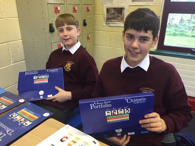 European Language Portfolios in 1st year